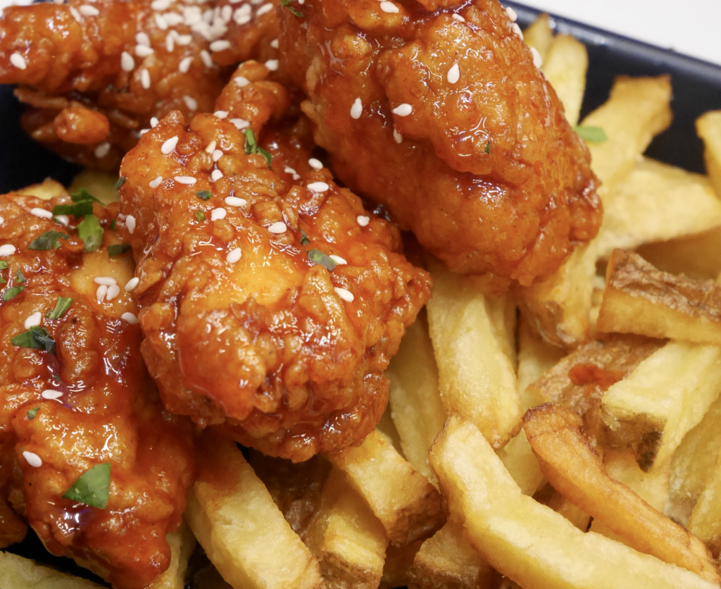 J'ai testé le poulet frit coréen de Krispy Korean Chicken